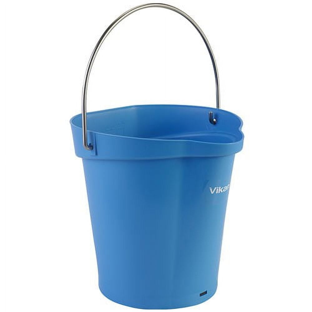 Blue - 3-Gallon Flat-Sided Pail - Walmart.com