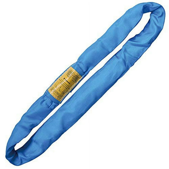 Blue 30' Endless Round Lifting Sling Spanset Heavy Duty Polyester ...