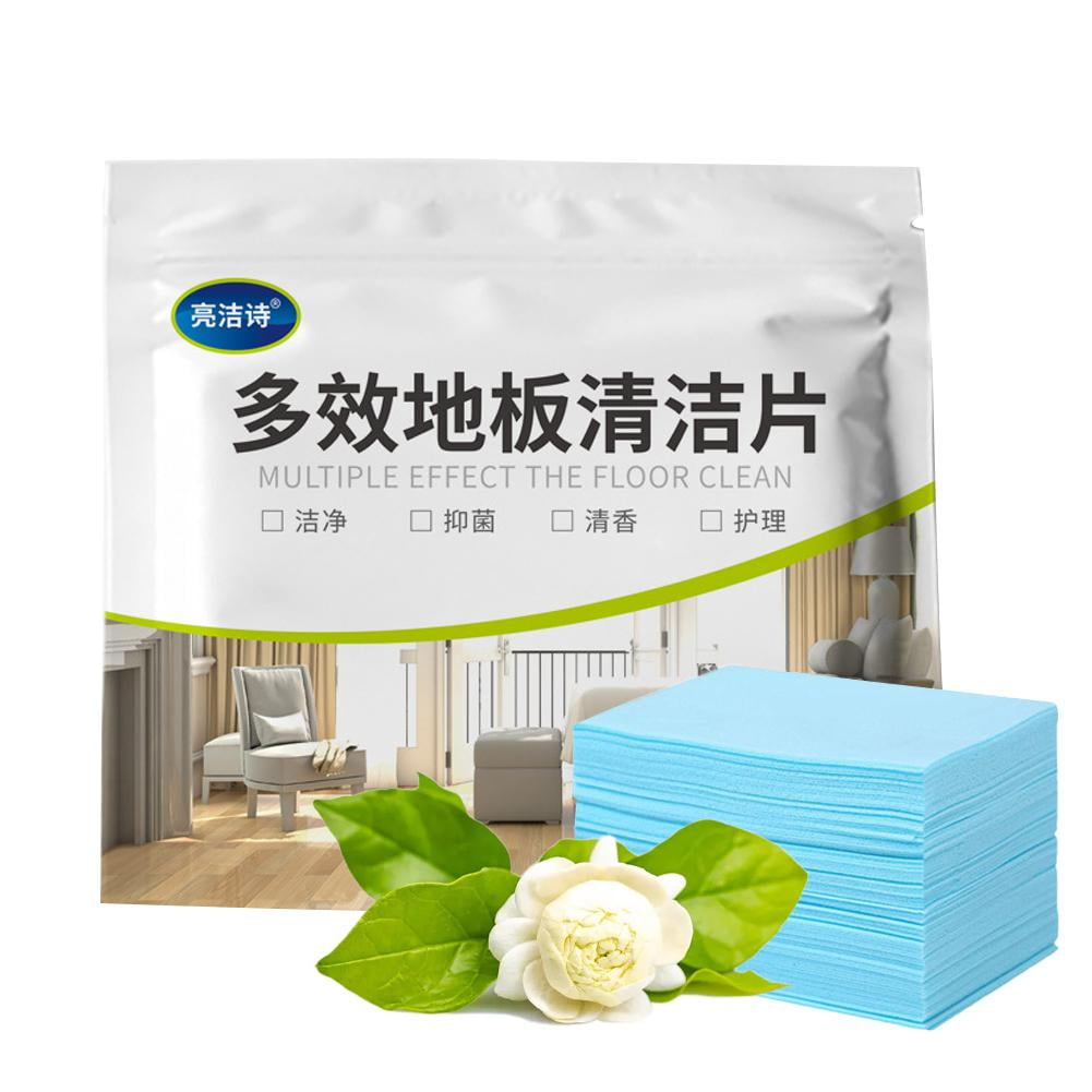 Blue 30 Pieces Of Multi-Effect Floor Cleaning Tablets Wooden Floor Tile ...