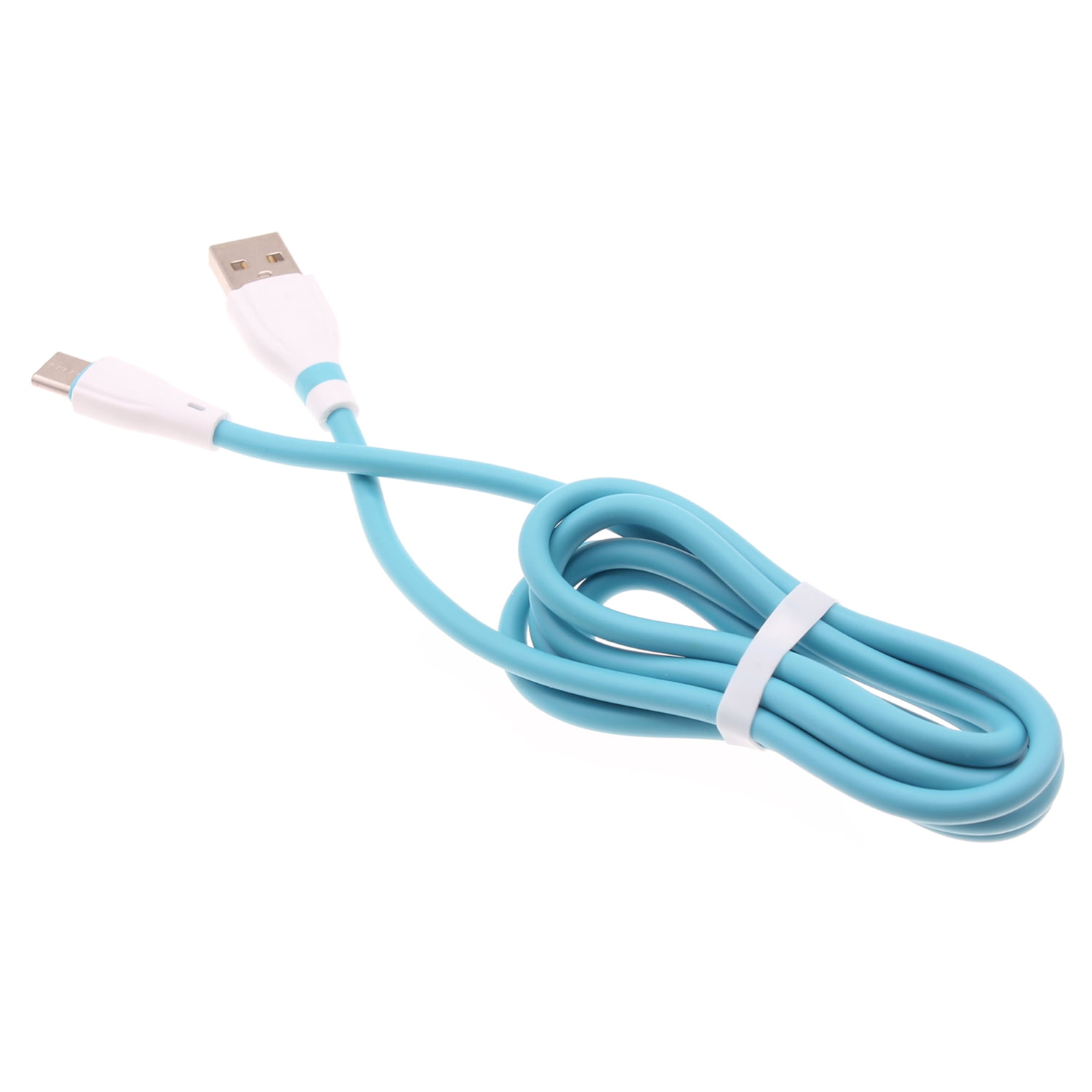 Blue 4ft USB-C Cable for Galaxy Z Fold 3 5G/Flip 3 5G - Charger Cord ...