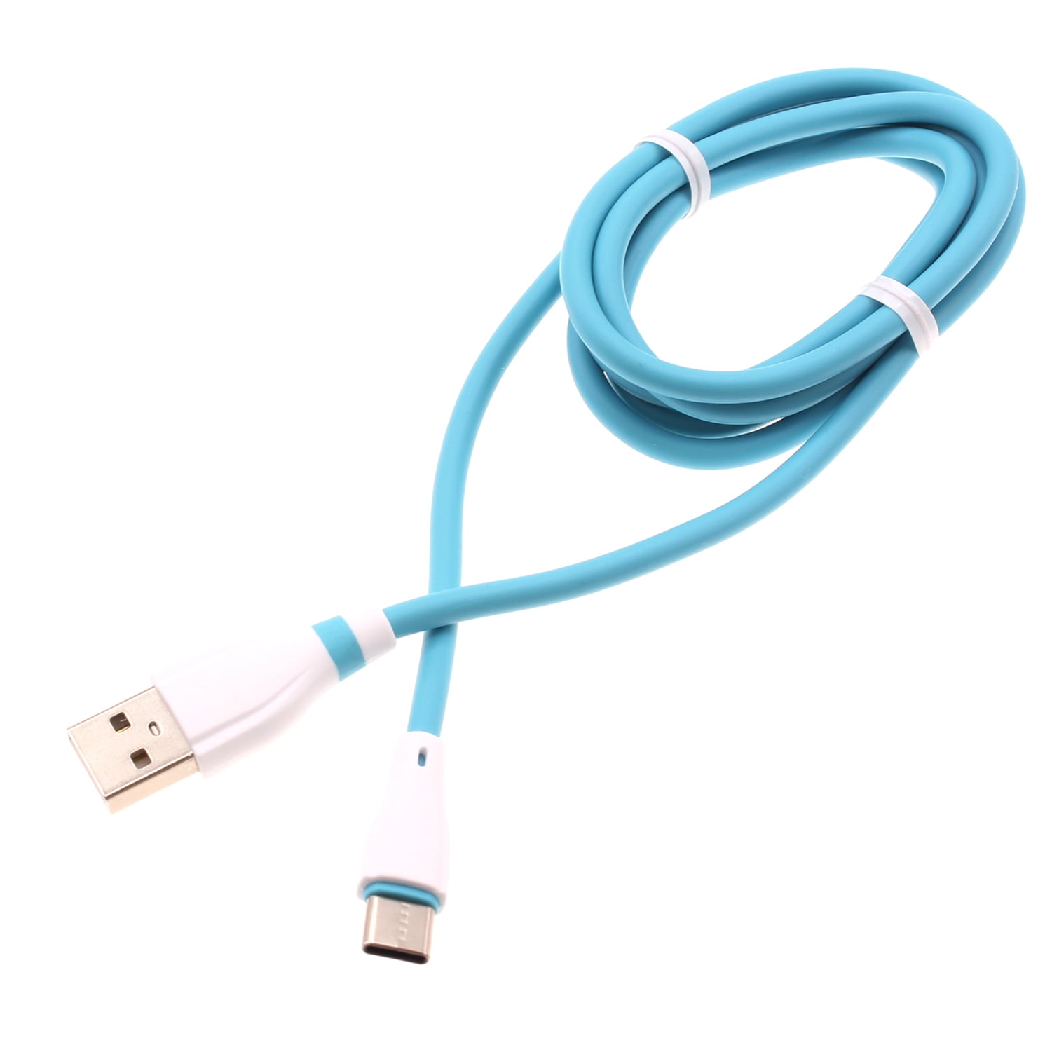 Blue 4ft USB-C Cable for OnePlus Nord N100/N10 5G Phones - Charger Cord ...