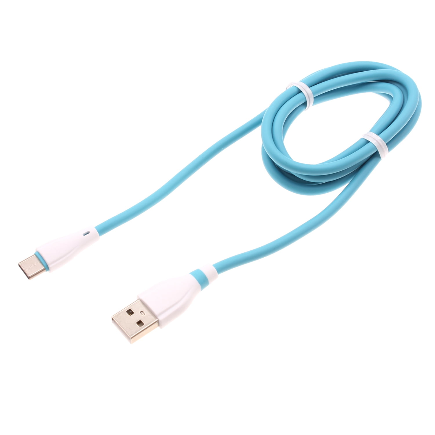 Blue 4ft USB-C Cable for Samsung Galaxy S22/Ultra/Plus Phones - Charger ...