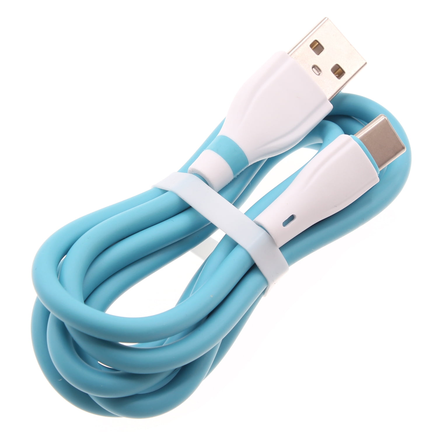 Blue 4ft USB-C Cable for Samsung Galaxy S25/Ultra/Plus - Charger Cord ...