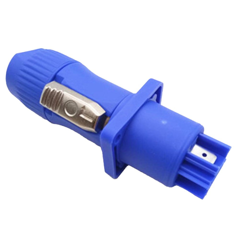 Blue-5Stes 3 Pin Aviation Connector 20A/250V Power Adapter For Stage ...