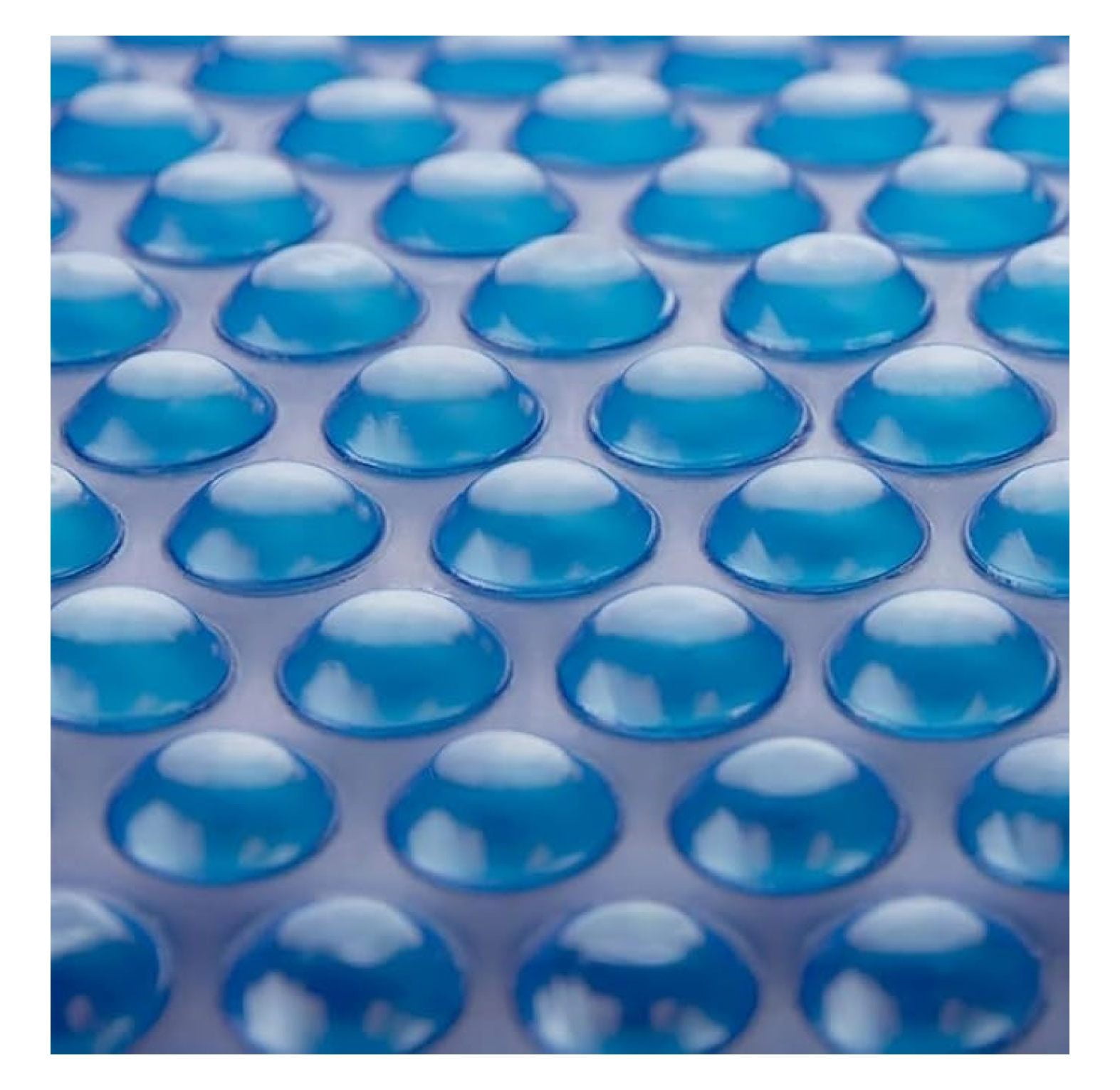 Blue 6 ft x 6 ft Square Pool Solar Cover | 800 Series | Heat Retaining ...