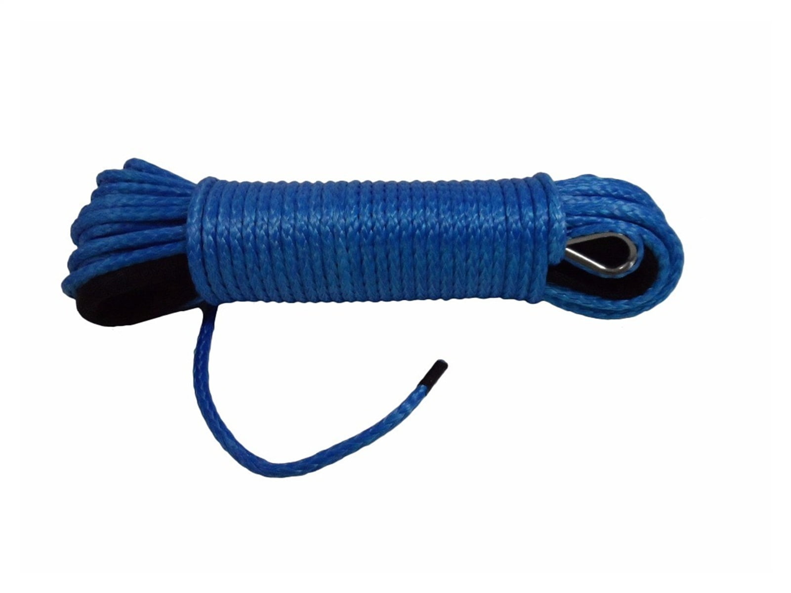 Blue 6mm*30m Synthetic Rope Add 4500lbs Aluminum Off Road Rope,Boat ...