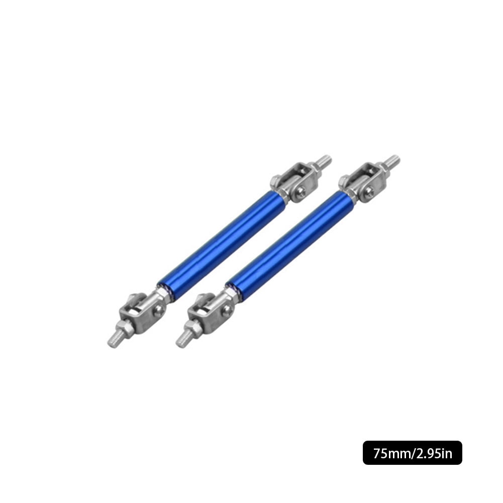 Blue-75mm-Adjustable Mathiation Rods for Racing Car, Front and Rear ...