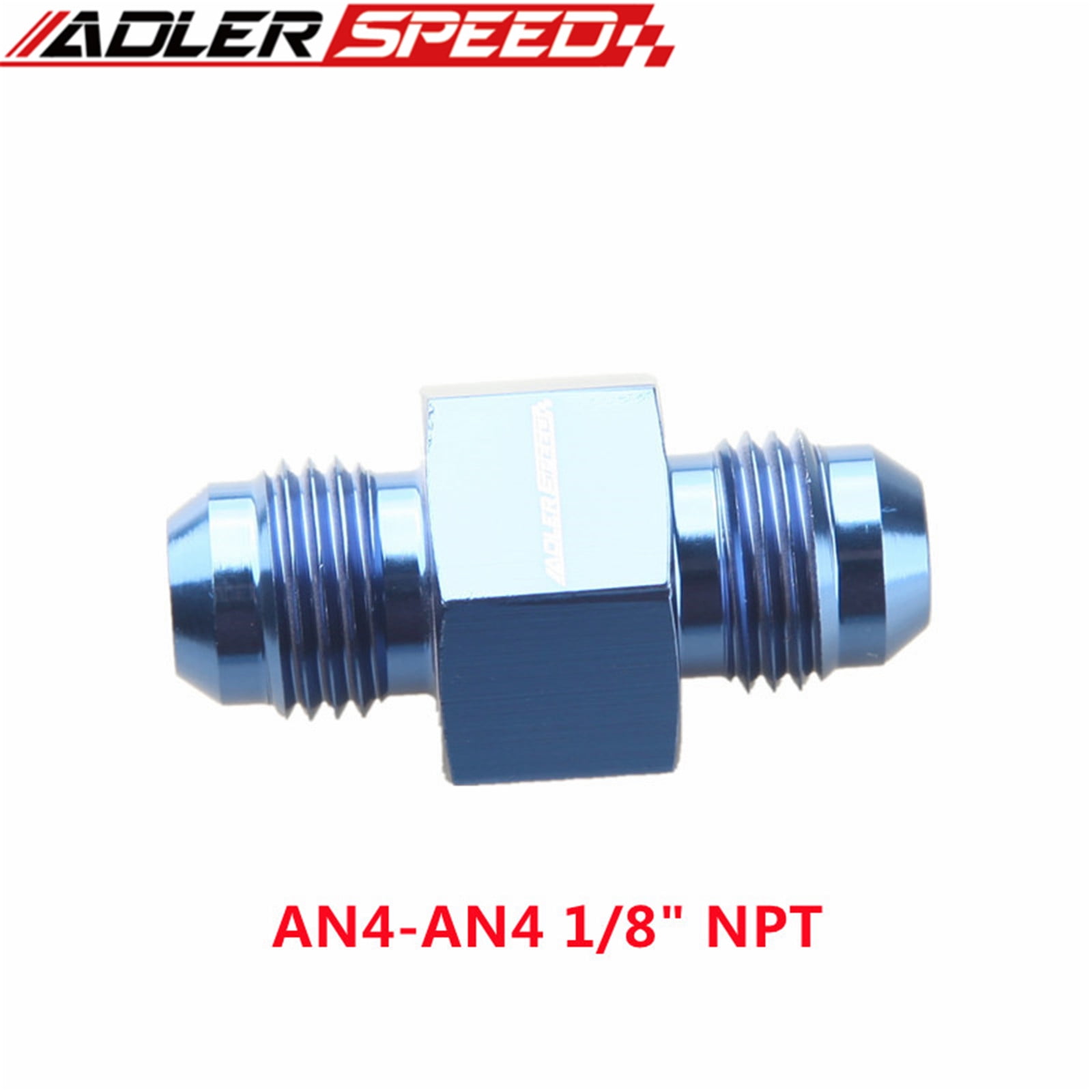 Blue-AN4 AN6 AN8 AN10 Gauge Sensor Side Port Adapter Male to Female 1/8 ...