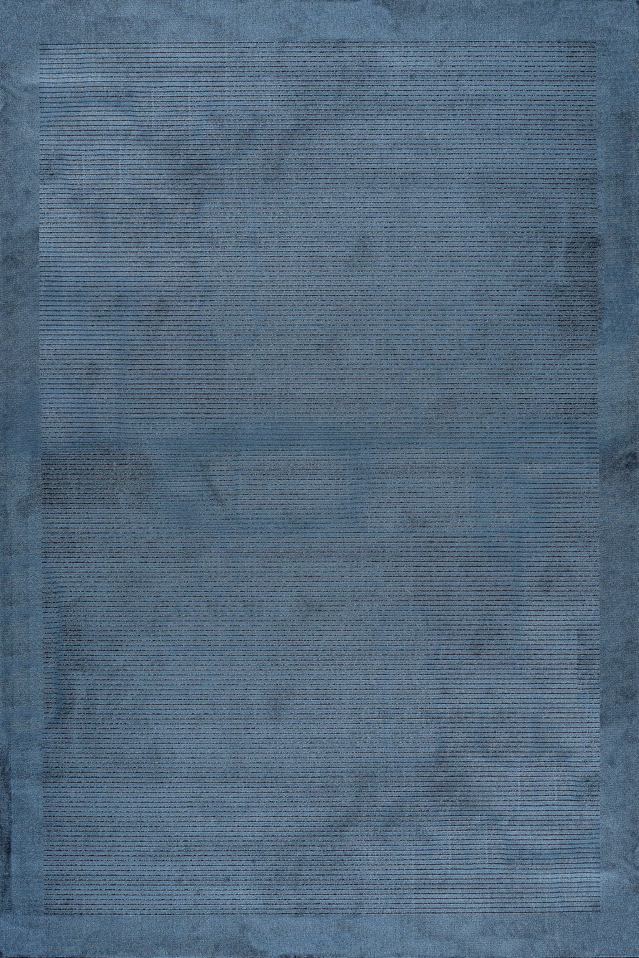 Blue Abstract Area Rugs for Living Room Washable Rugs Boho Moroccan ...