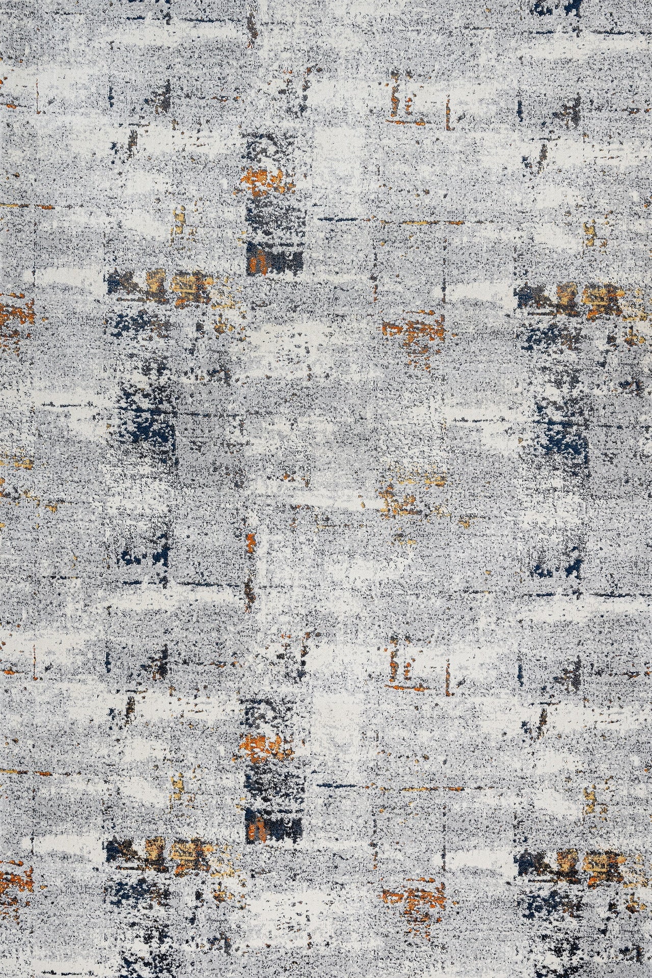 Blue Abstract Area Rugs for Living Room Washable Rugs Boho Moroccan ...