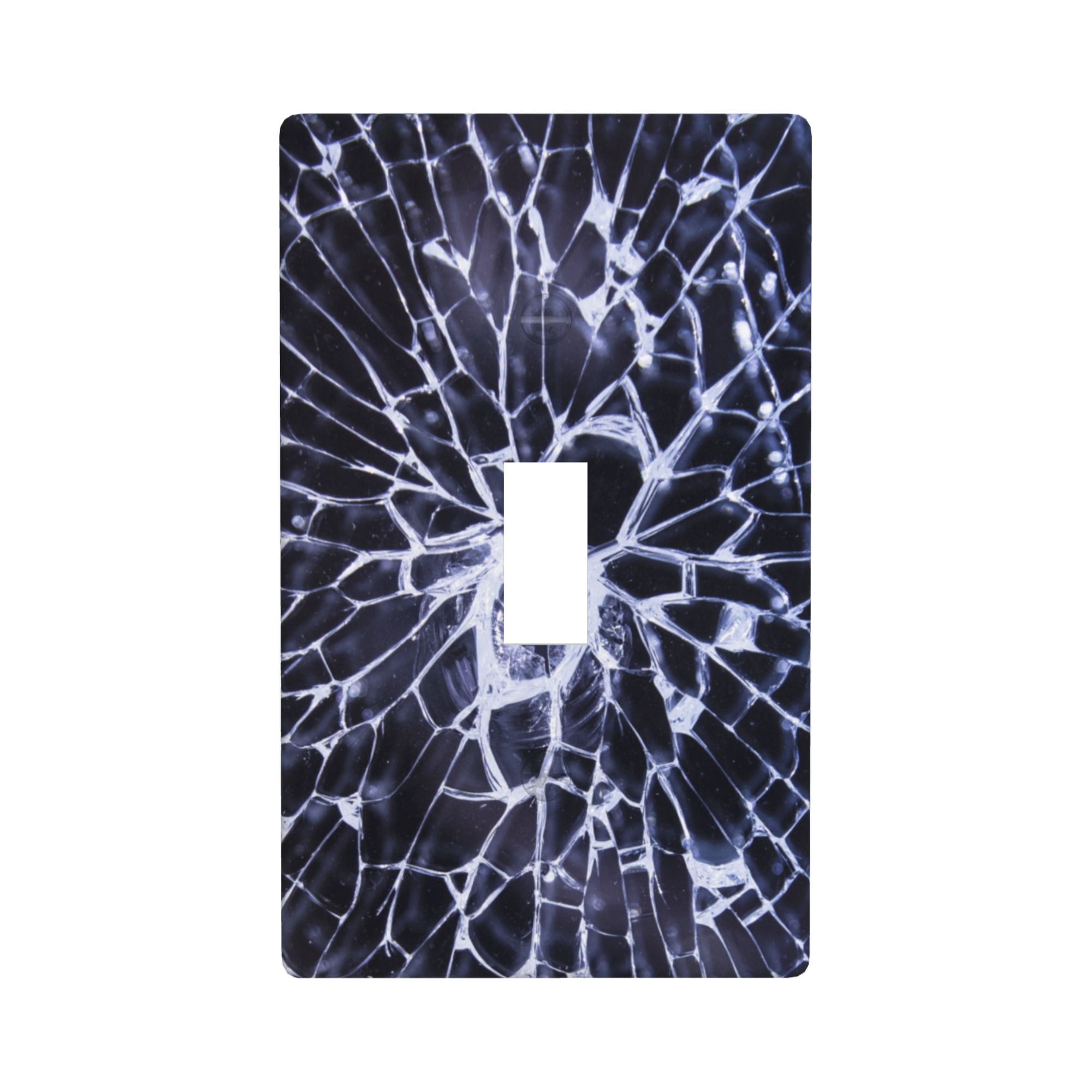 Blue Abstract Lines Wallpaper Single Toggle Light Switch Plate ...