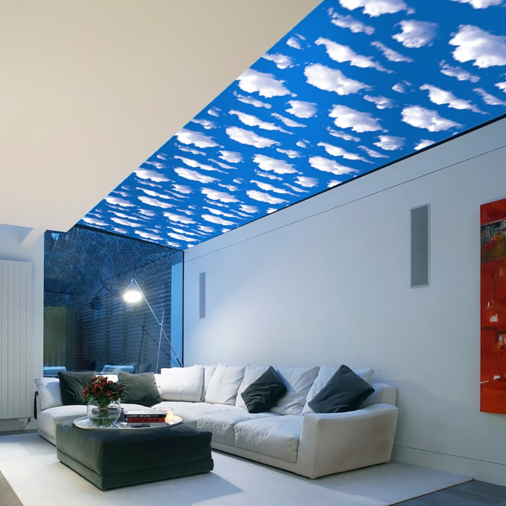 Blue Accessories Removable Vinyl Decal Natural Sky Self-adhesive ...