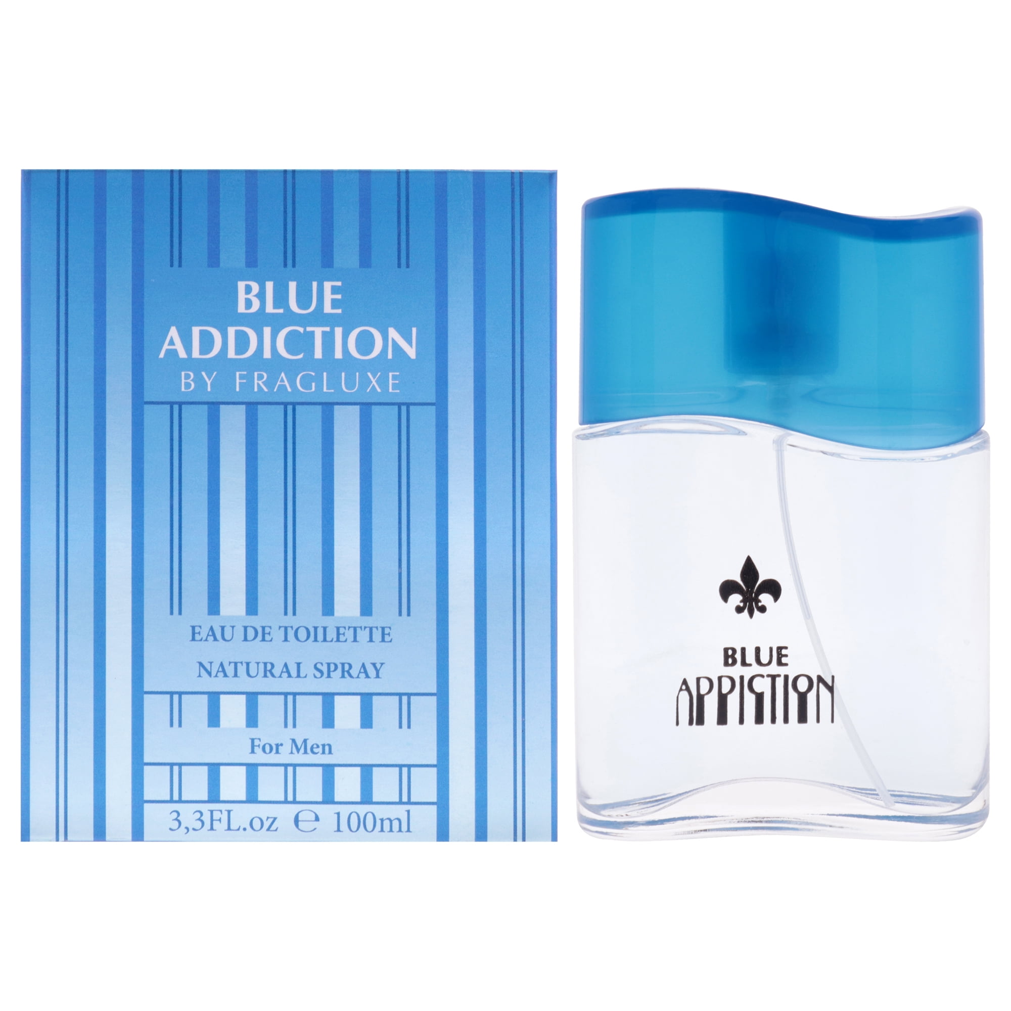 Blue Addiction by Fragluxe for Men - 3.3 oz EDT Spray - Walmart.com