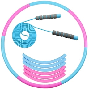Elite Teal Smart Weighted Hula Hoop for Adults, Adjustable Infinity ...