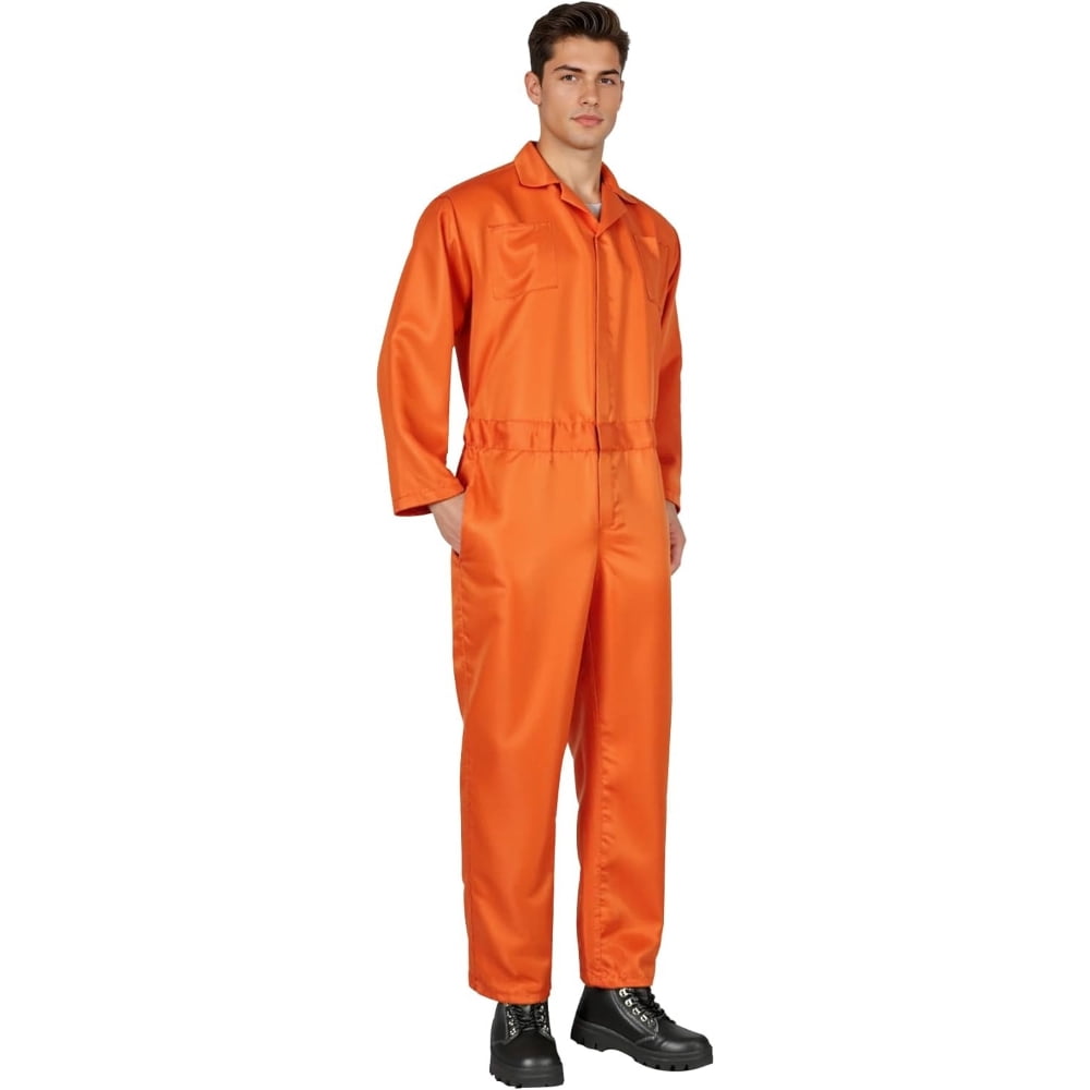 Blue Adult Jumpsuit Coveralls Halloween Michael Myers Costume for Men ...
