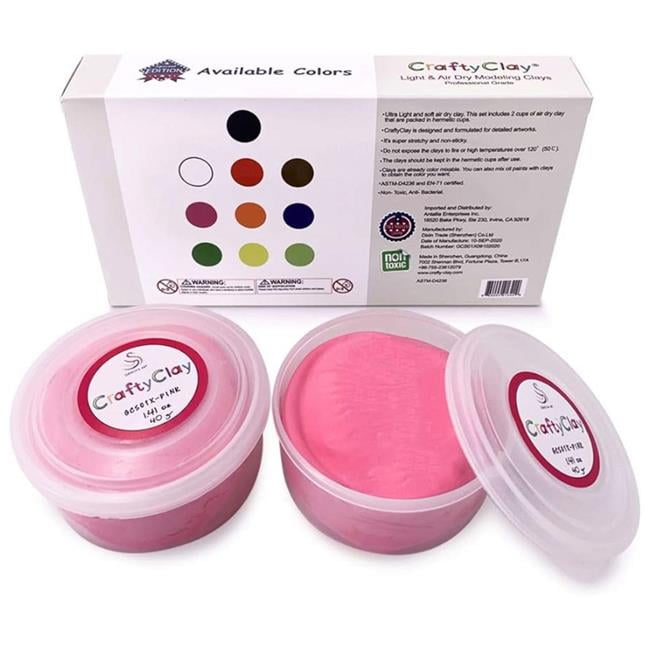 Kole Imports AE371 Genova Professional Art Crafty Clay with 2 Cup Set ...