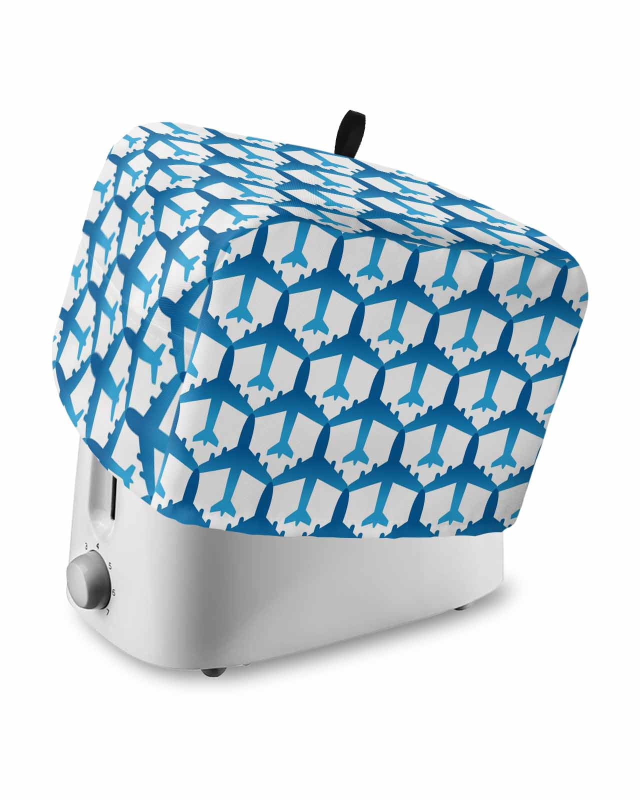 Blue Aircraft Toaster Cover 4 Slice, Large Kitchen Appliance Covers ...