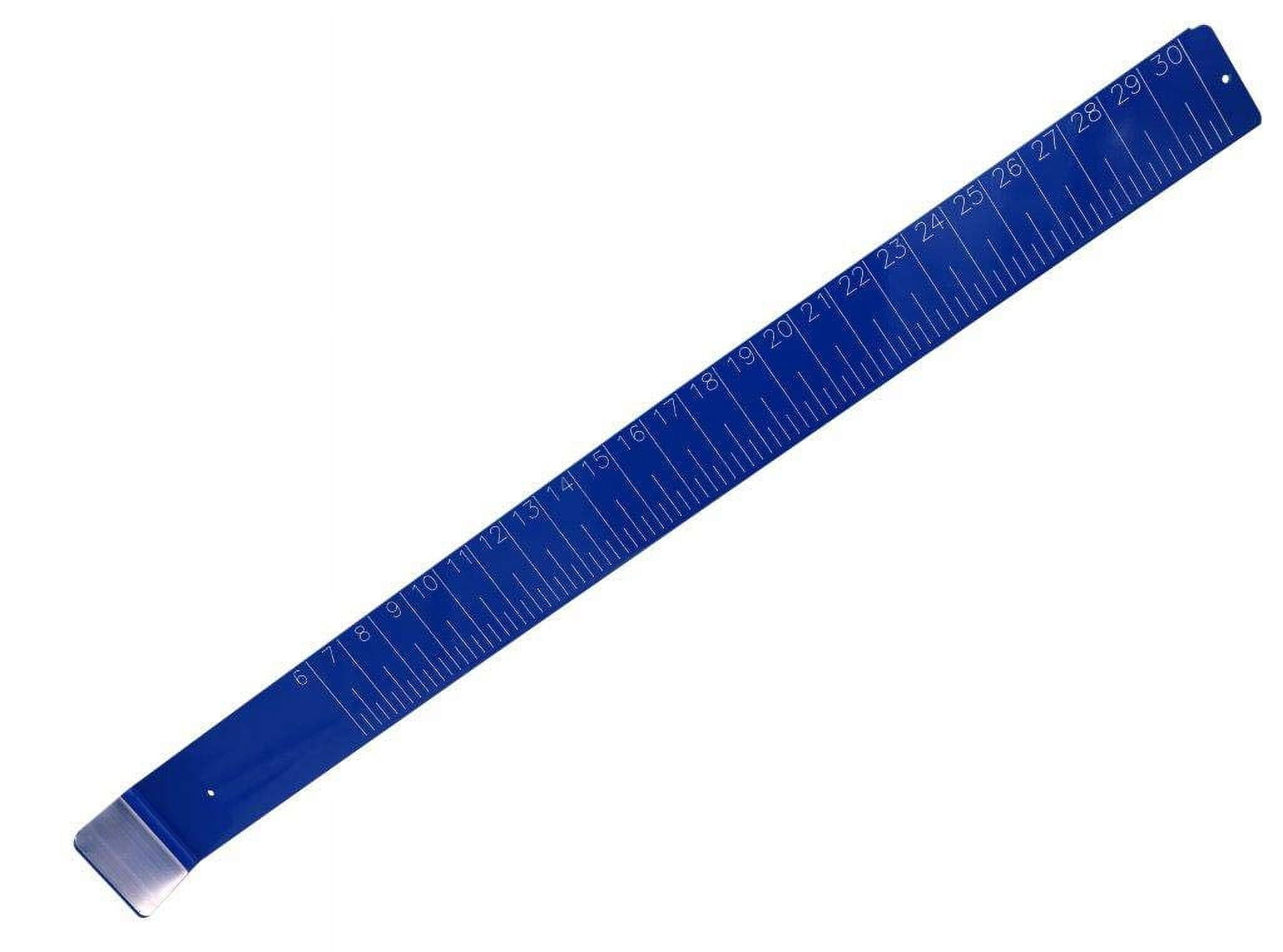 Blue Aluminum Fish Ruler - Walmart.com