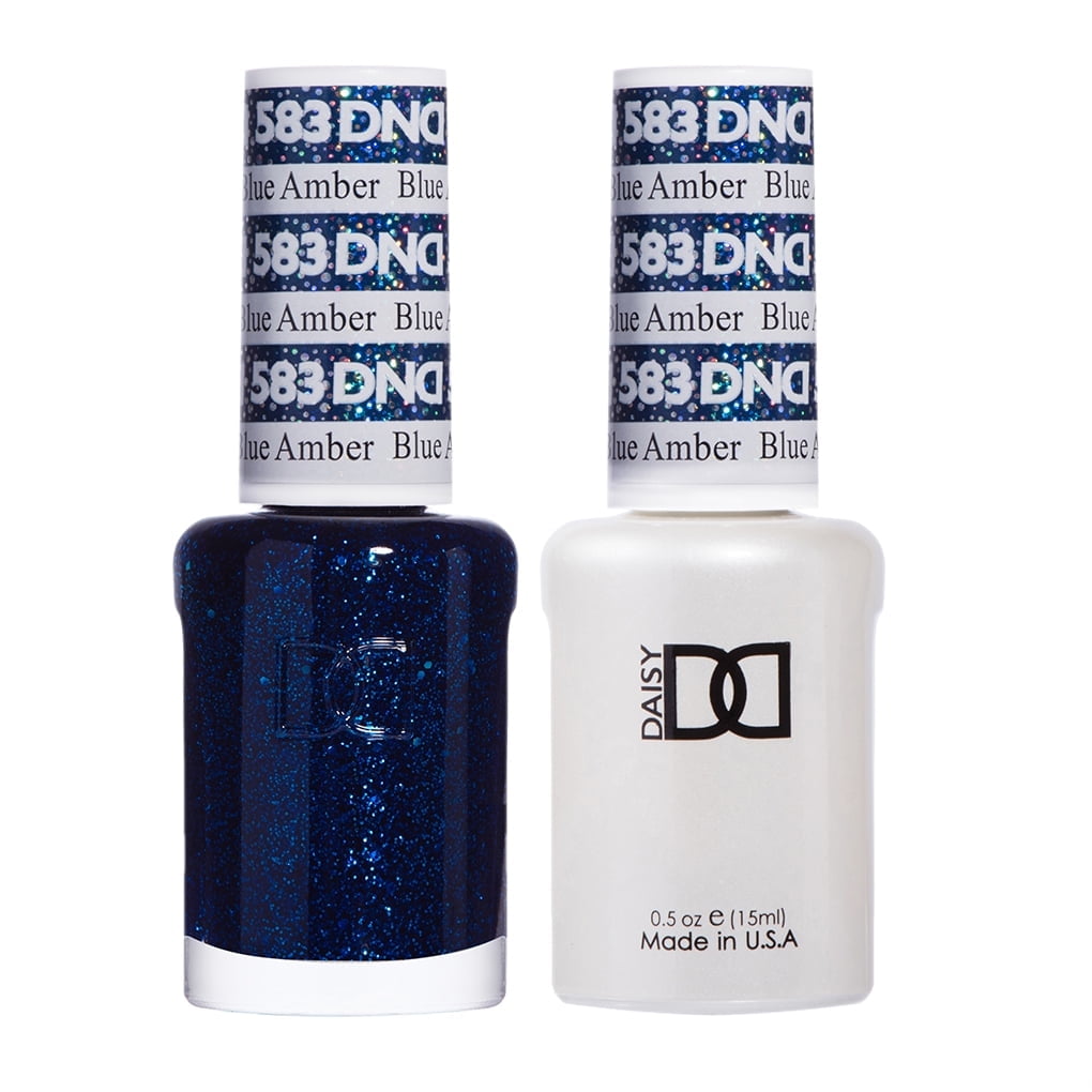 Blue Amber #583 & Matching Polish Set - DND Gel & Lacquer - Walmart.com