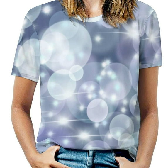 Blue And Silver Glitter Inspired Design New Fashion Zip Off Shoulder ...