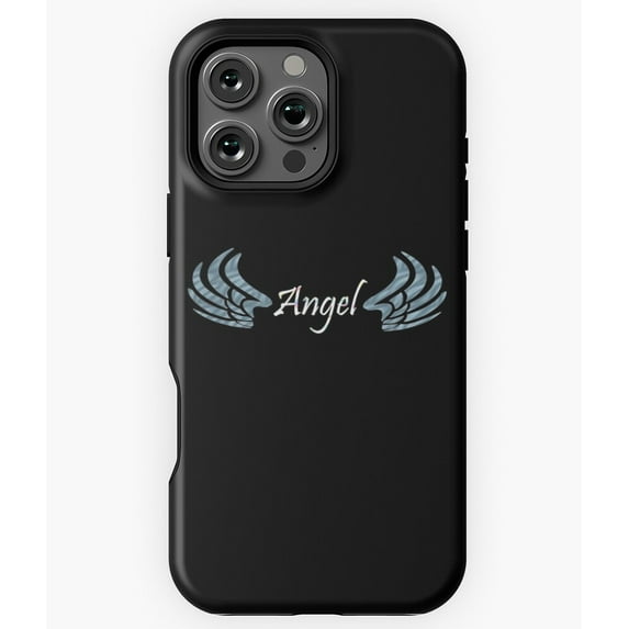 Blue Angel Wings Heavenly Art N3519 Phone Case for iPhone 17 16 15 14 ...