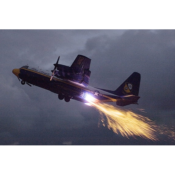 Blue Angels Fat Albert Jet Assisted Takeoff Style - A - 24x36 Inch ...