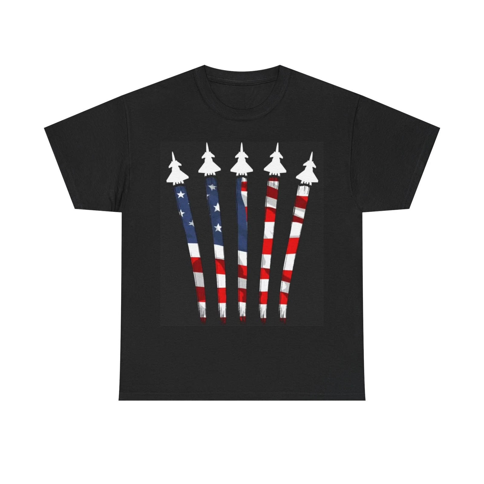 Blue Angels Style Freedom Flight Patriotic Air Show Unisex T-Shirt, up ...
