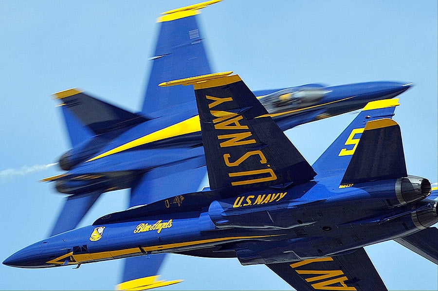 Blue Angels at Joint Service Open House 2012 Style - A - 24x36 Inch ...