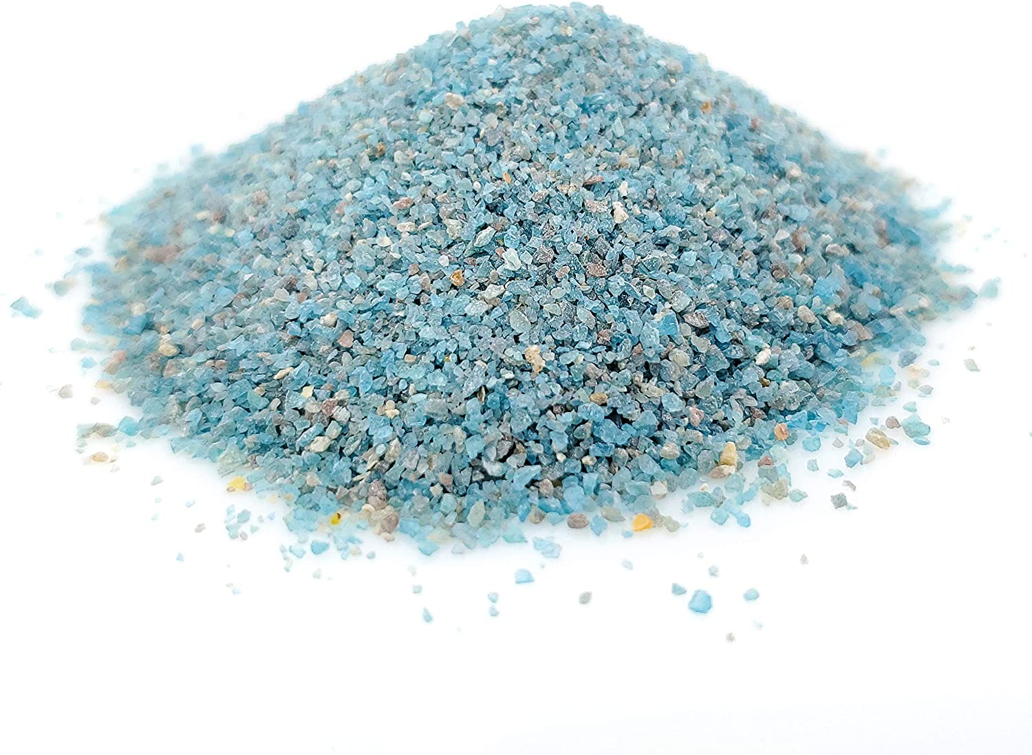 Blue Apatite; Pure & Natural: by World of Wood- Crushed Inlay Stone ...