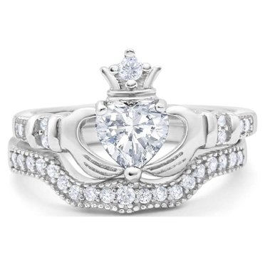 Sanrio Hello Kitty Silver Plated Crystal Ring, Size 5 - Classic Hello ...