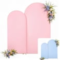 and Blue Arch Backdrop Cover 7.2FT 6FT Wedding Arch Covers Set of 2 ...
