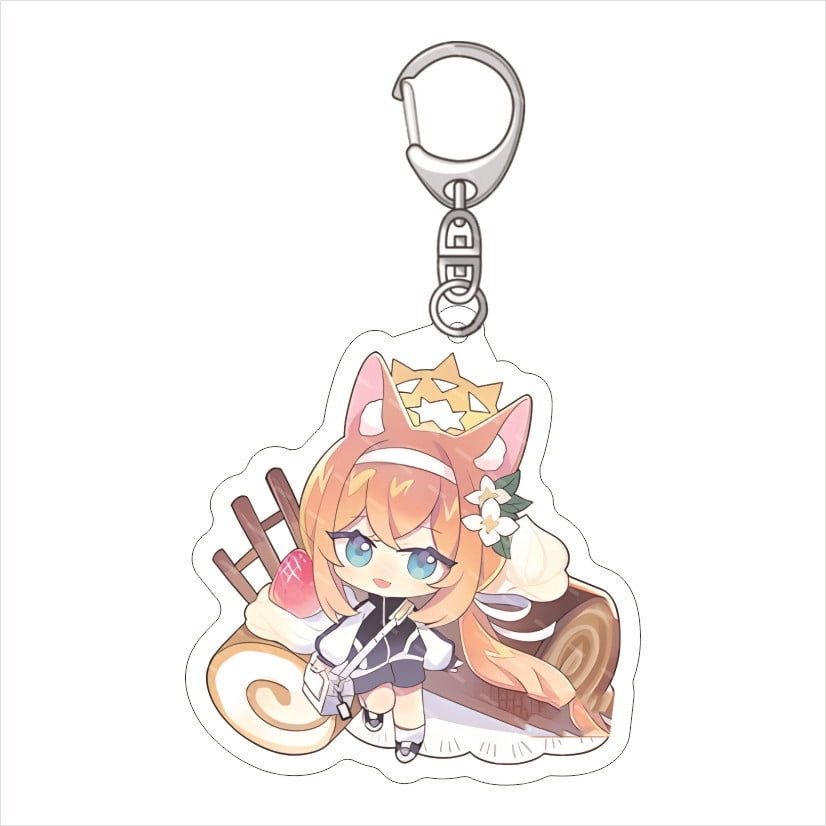 Blue Archive Abydos Keychain Bird Tour Hoshino, Kuromi Akane Fragrant ...