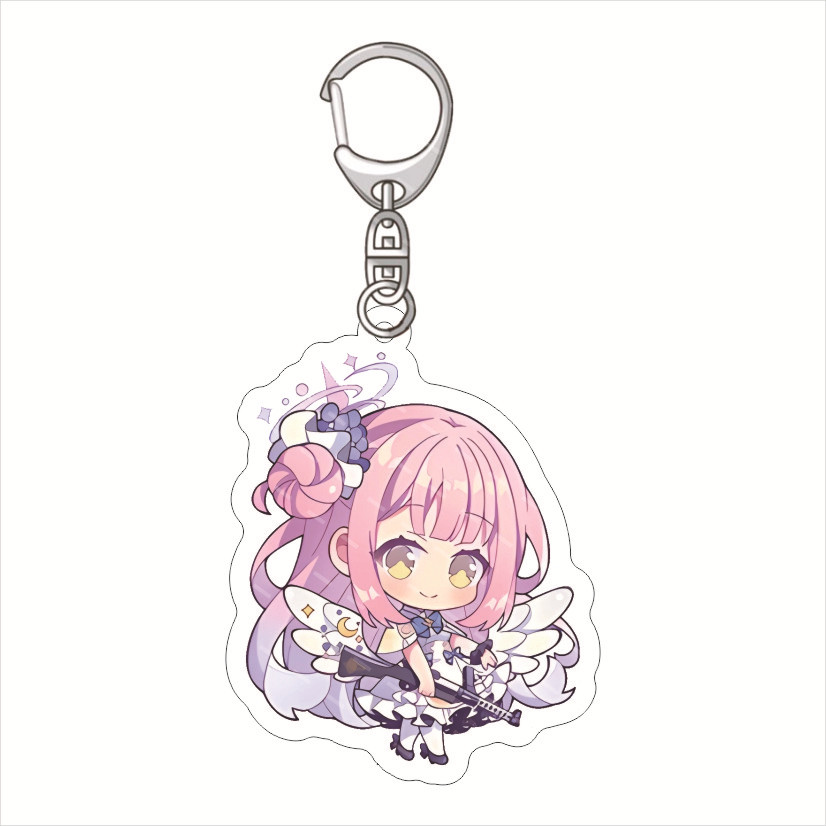 Blue Archive Abydos Keychain Bird Tour Hoshino, Kuromi Akane Fragrant ...