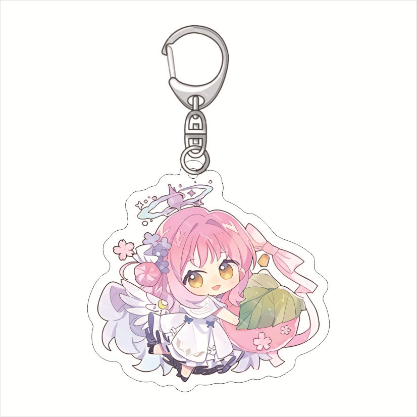 Blue Archive Abydos Keychain Bird Tour Hoshino, Kuromi Akane Fragrant ...