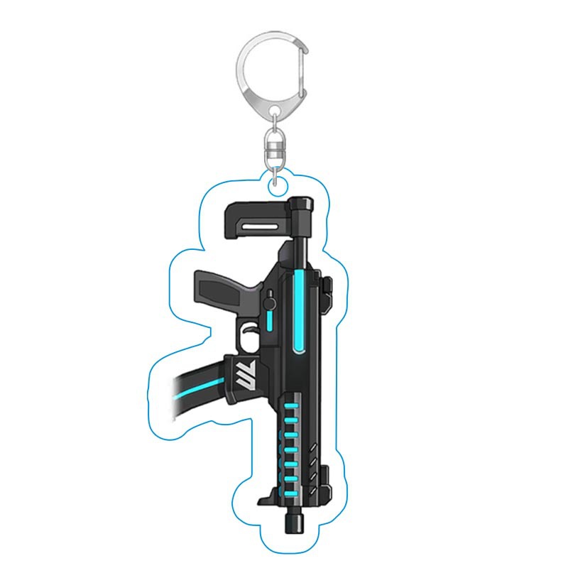 Blue Archive Anime Peripheral Keychain, Model Buckle, Acrylic Double ...