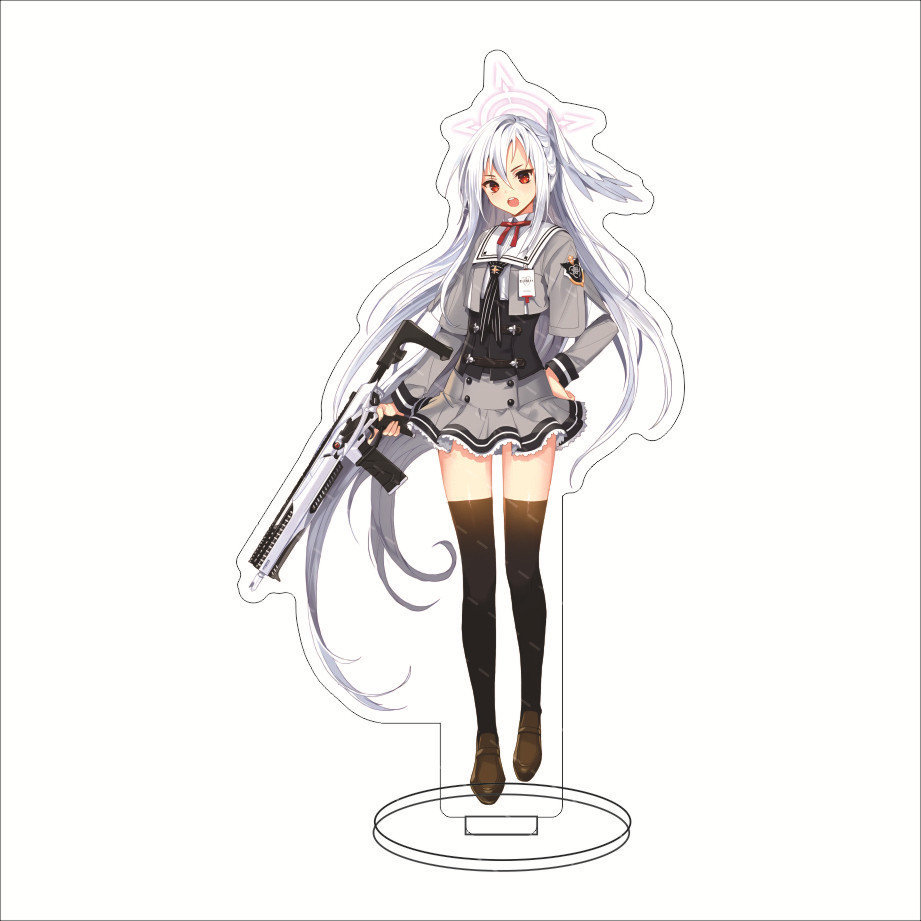 Blue Archive animation mobile game peripheral standing cards, blue ...
