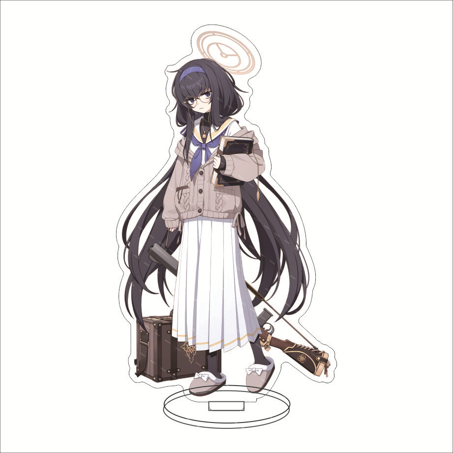 Blue Archive animation mobile game peripheral standing cards, blue ...