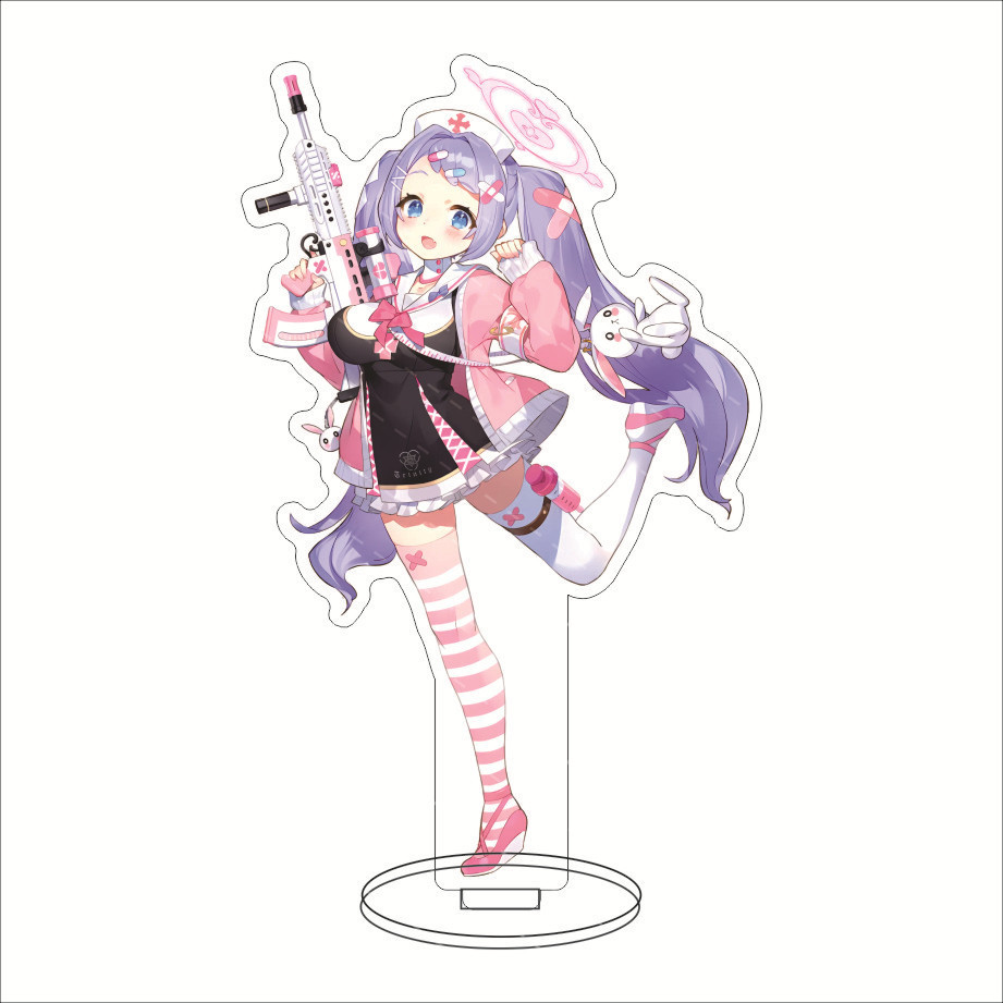Blue Archive animation mobile game peripheral standing cards, blue ...