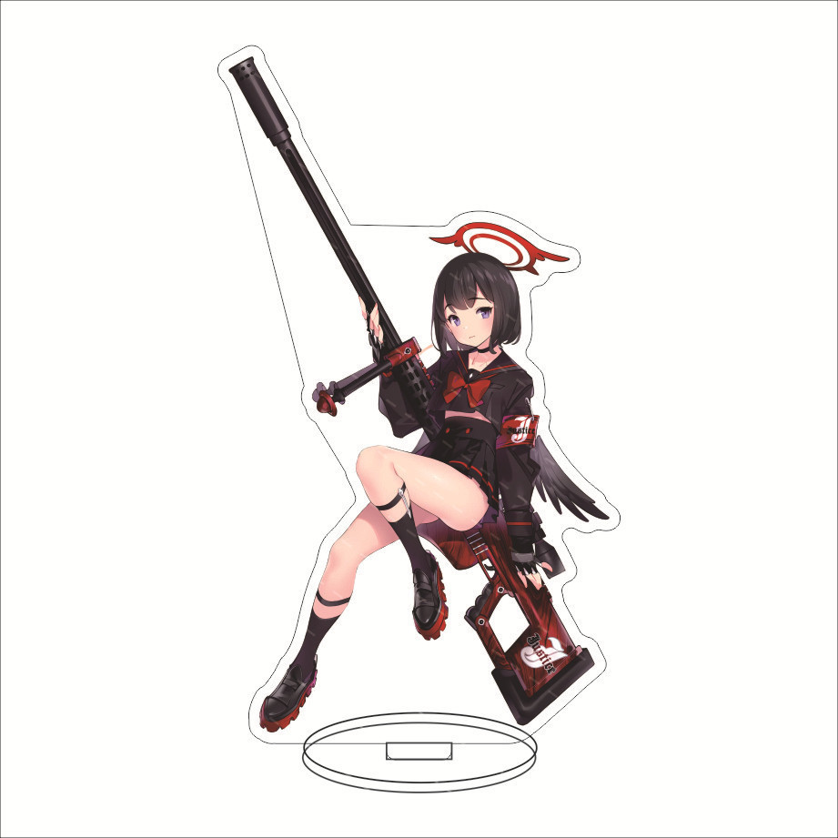 Blue Archive animation mobile game peripheral standing cards, blue ...