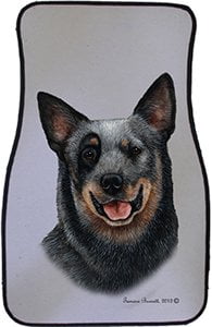 Blue Australian Cattle Dog Car Floor Mats - Carepeted All Weather ...