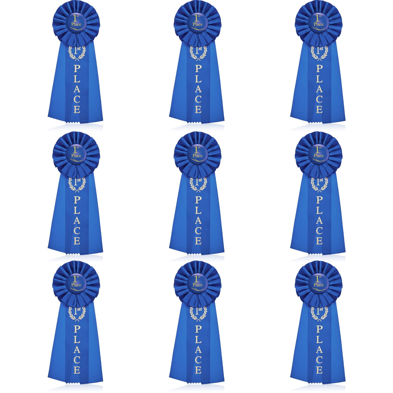 Lewtemi 1st Place Blue Ribbon Award Rosette Ribbon Grand Prize Ribbon ...
