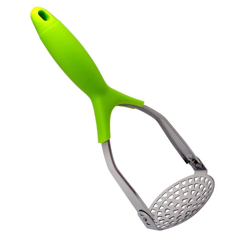 Blue Azure Stainless Steel Potato Vegetable Pav Bhaji Masher I Dal ...