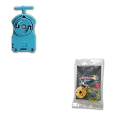 BB-17 Blue Metal Fusion Beyblade Battle Toy with String Launcher and 5 ...
