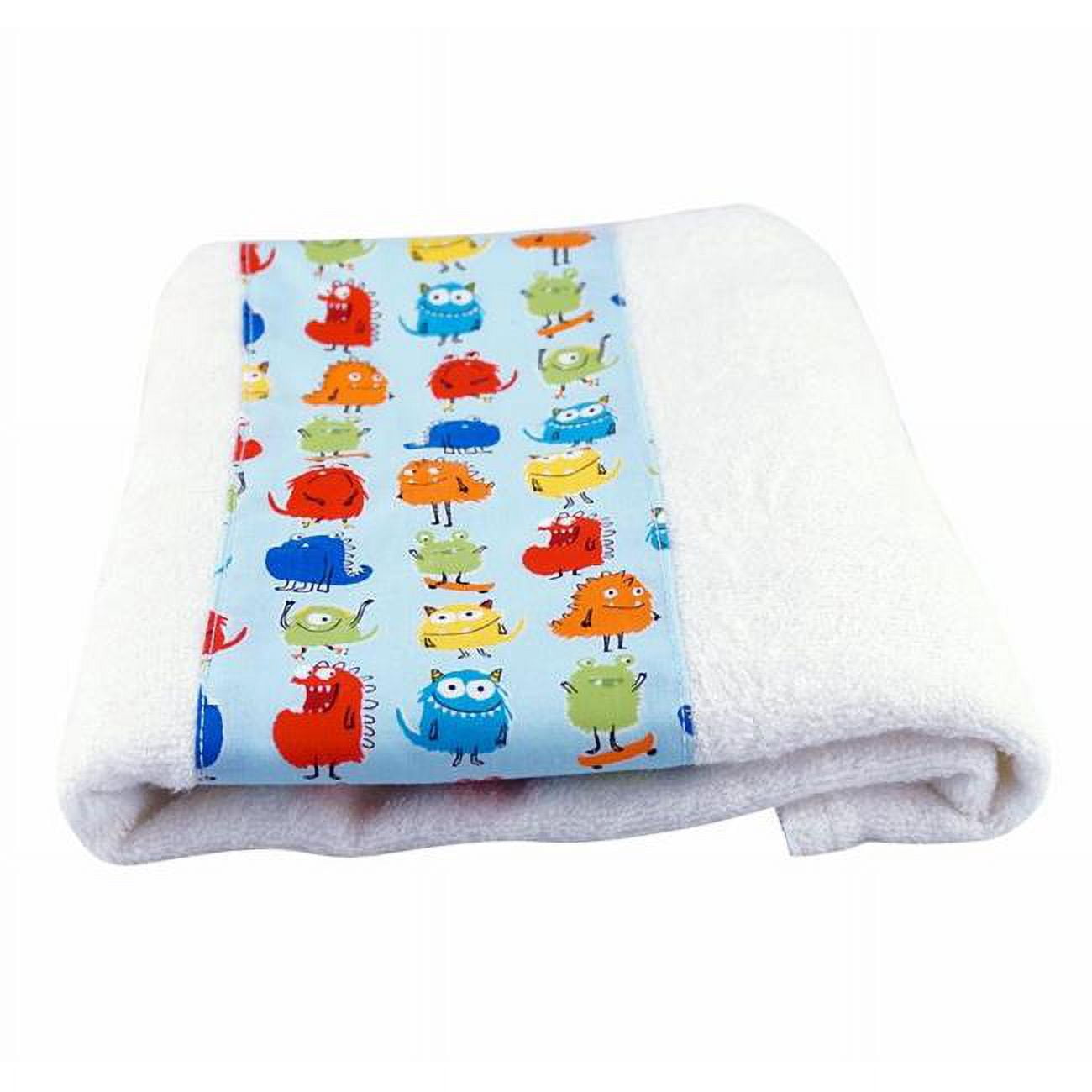 Blue Baby Bum 710560426546 Toddler Bath Towel Monsters, One Size ...