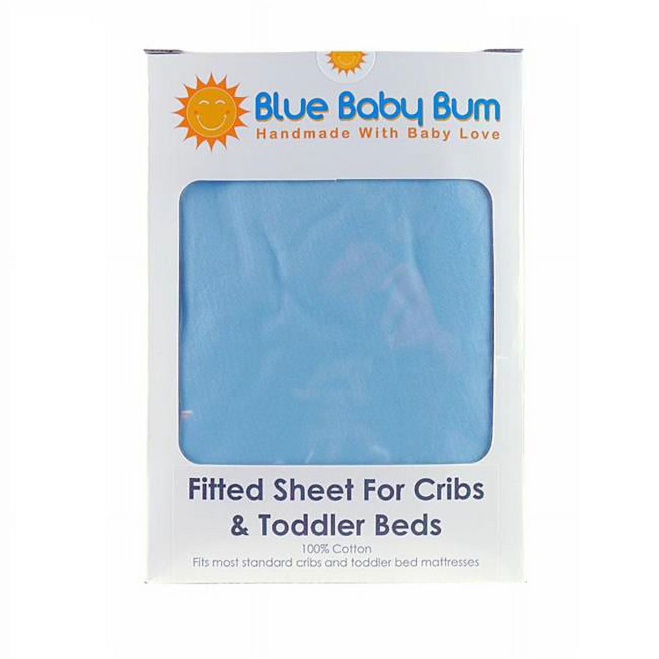 Blue Baby Bum 713869846985 Fittedcib Sheet, One Size - Blue - Walmart.com