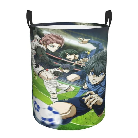 Blue Ball Loc-,K 3d Graphic Flame Laundry Basket Fire Flame Clothes ...