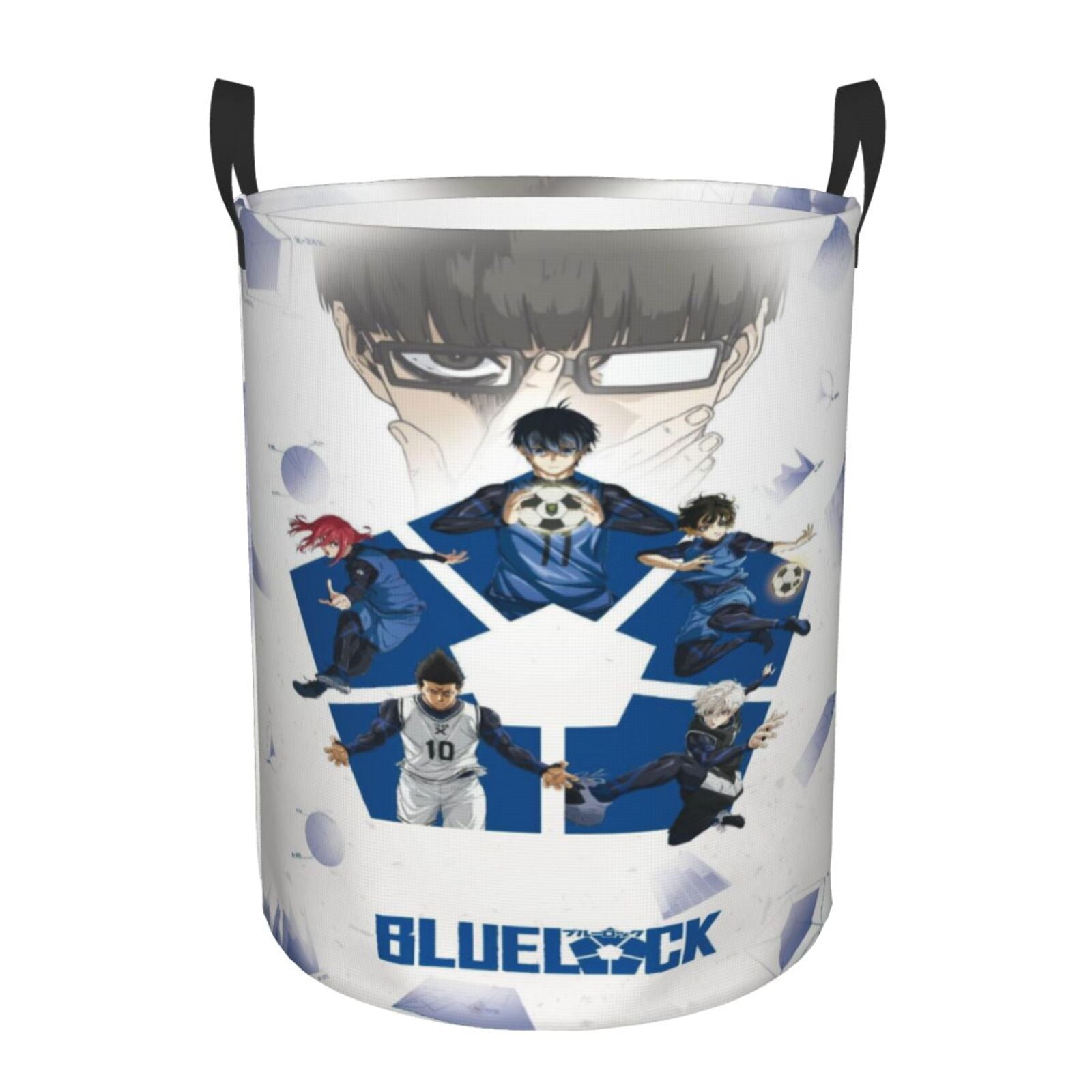 Blue Ball Loc-,K 3d Graphic Flame Laundry Basket Fire Flame Clothes ...