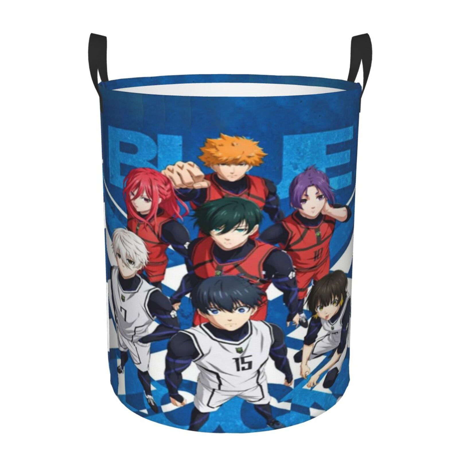Blue Ball Loc-,K 3d Graphic Flame Laundry Basket Fire Flame Clothes ...
