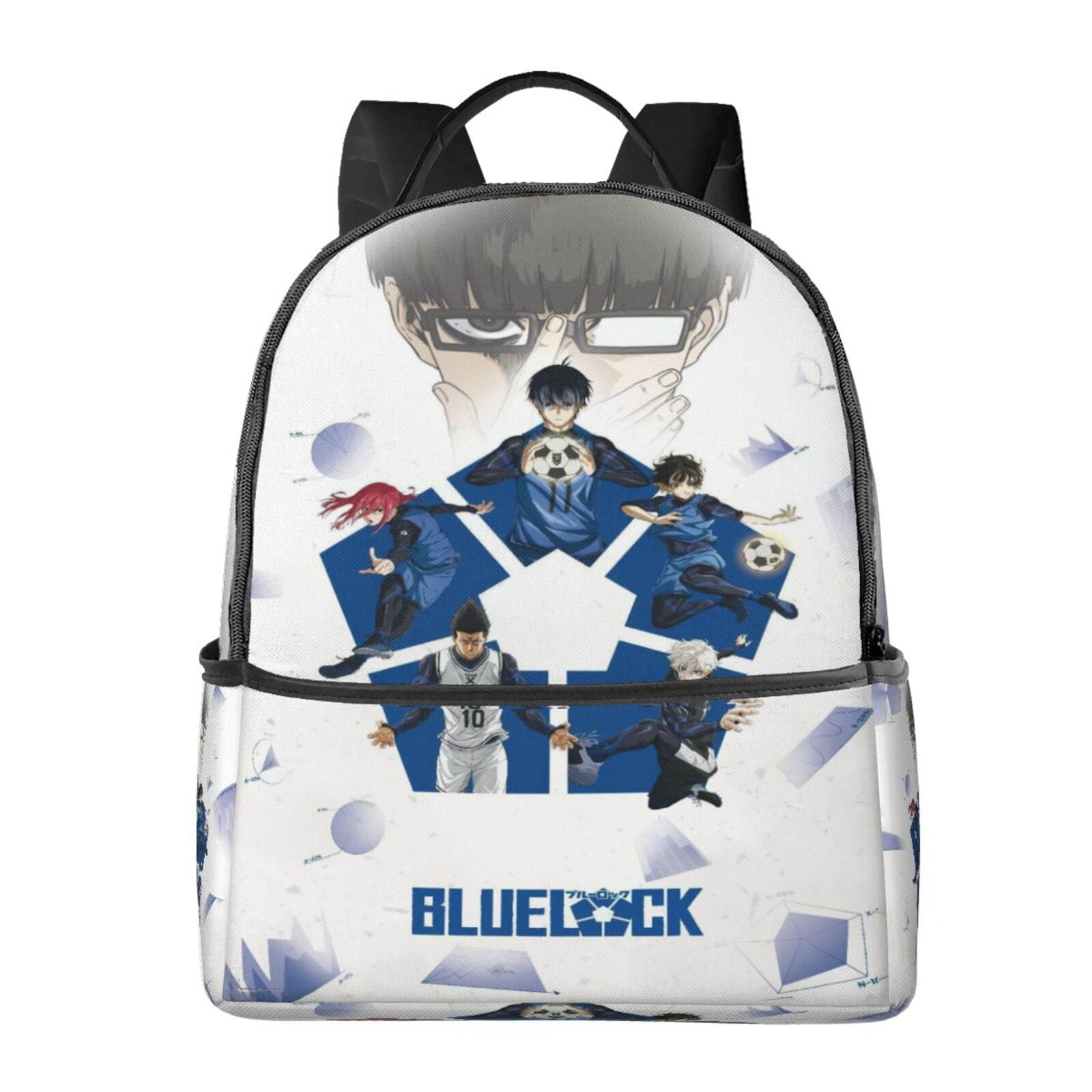 Blue Ball Loc-,K Backpack Lightweight Laptop Backpacks Casual Backpack ...