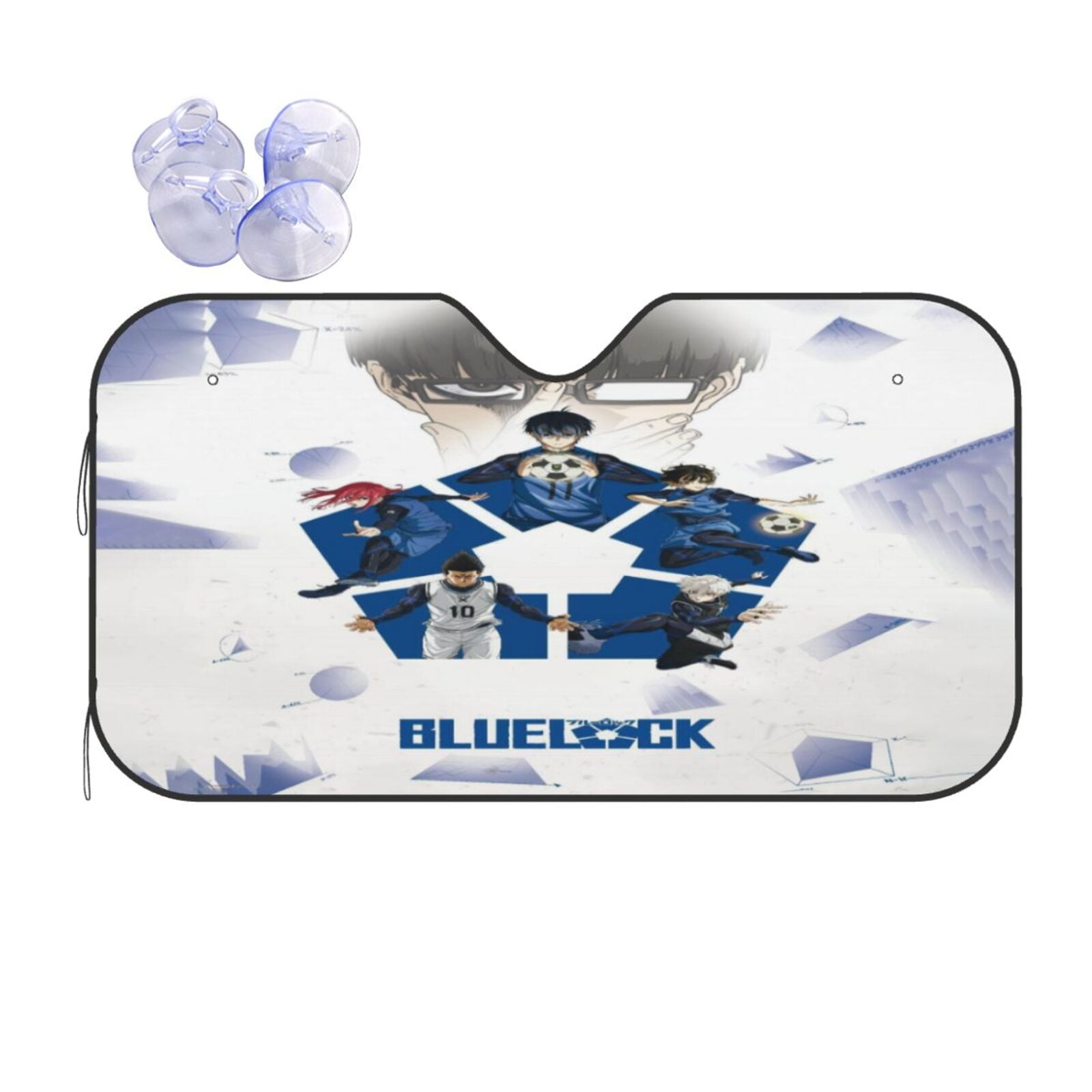Blue Ball Loc-,K Car Sunshade Front Windshield Sun Shades Car ...